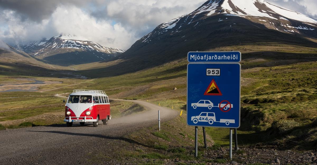 Mit dem Bulli durch Island