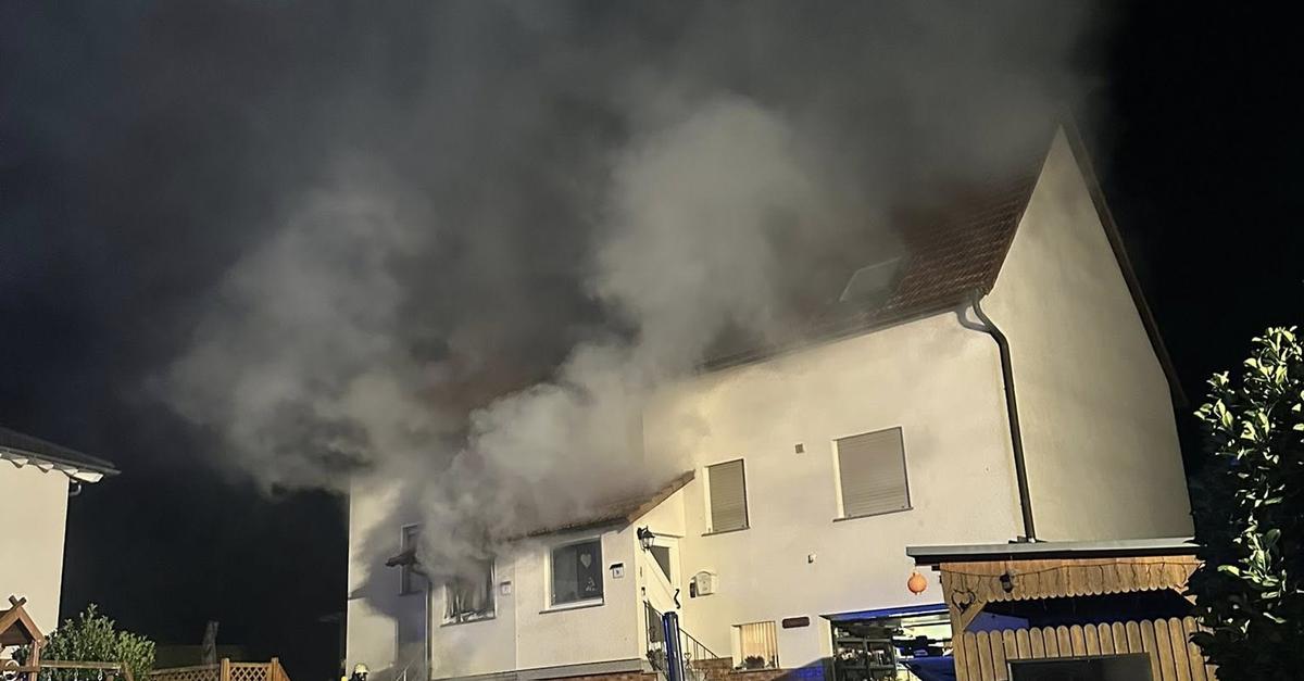 Brennender Akku führt zu Wohnhausbrand in Wittelsberg
