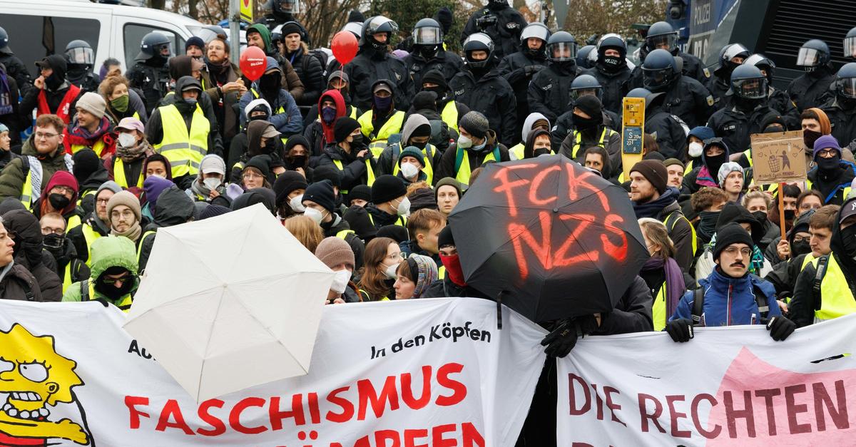 Polizei zieht Bilanz nach Anti-AfD-Demos in Gießen: Überwiegend friedlich