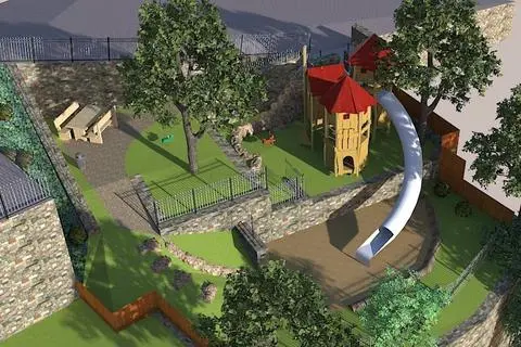 Spielplatz Am Hang Gestalten