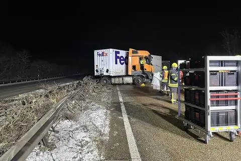 Lkw Unfall A3 Bad Camberg