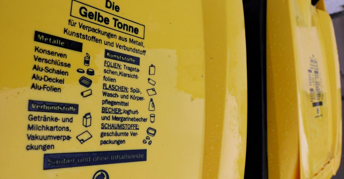 Lahn-Dill-Kreis erklärt Regeln für die Gelbe Tonne