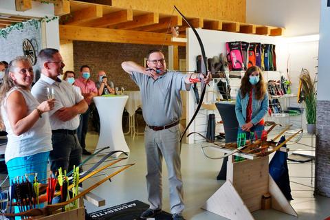 Bogenschießkino in Neu-Anspach eröffnet