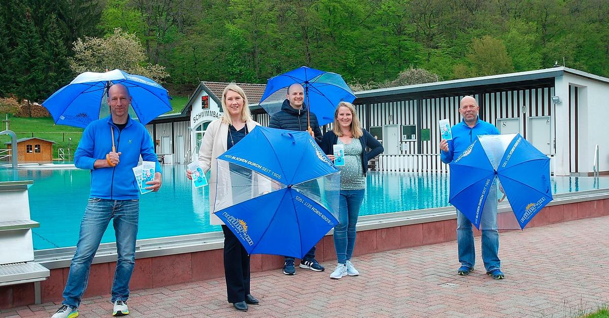 Countdown im Freibad Schmitten