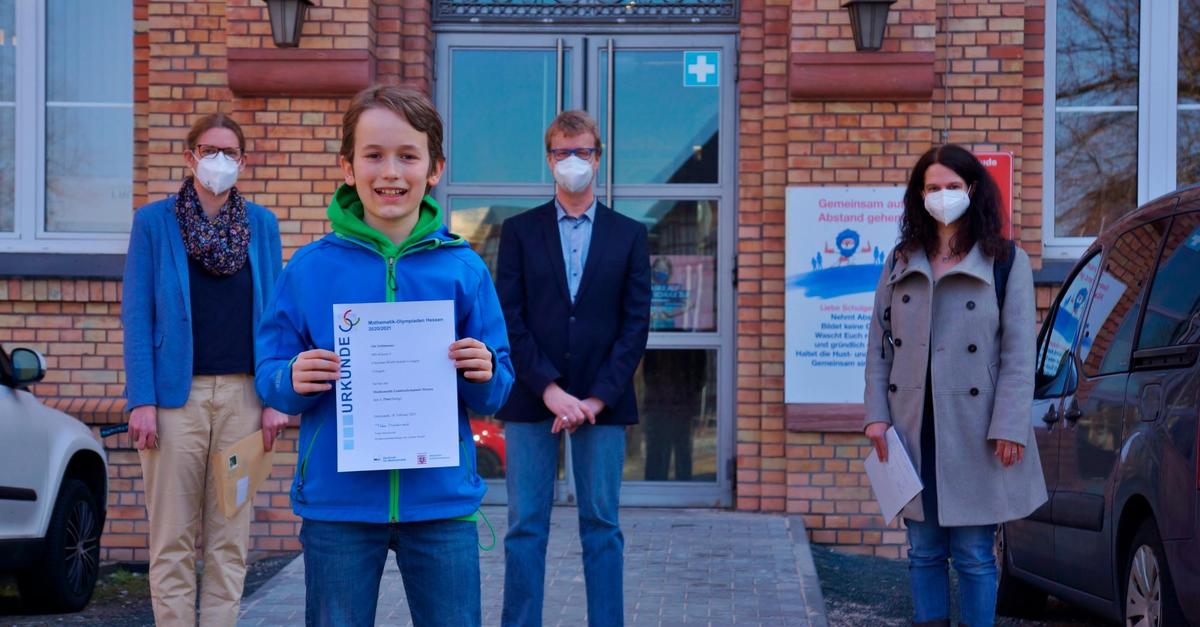 CWS-Schüler Ole Schümmer ist auf den Spuren von Adam Riese