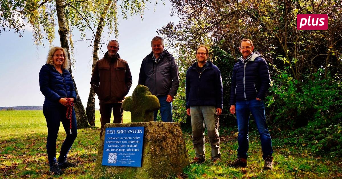 Wichtige Wegmarkierung für Wehrheim