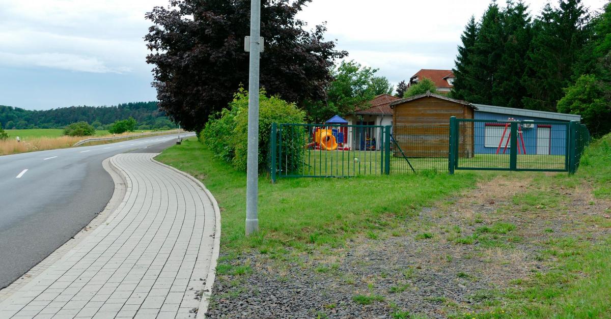 "Rennstrecke" zwischen Nordeck und Winnen