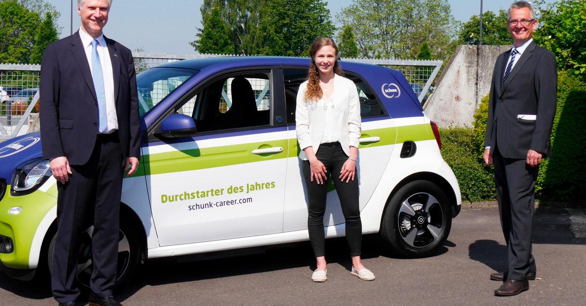 Alina Lutz ist Schunk-"Durchstarterin des Jahres" | Mittelhessen