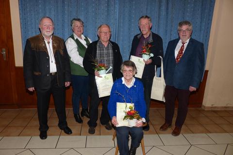 Für 60 Jahre Treue geehrt