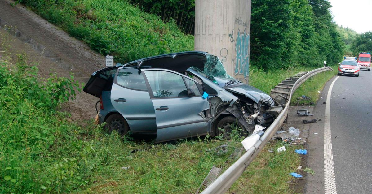 34-Jähriger bei Unfall zwischen Harb und Rodheim schwer verletzt