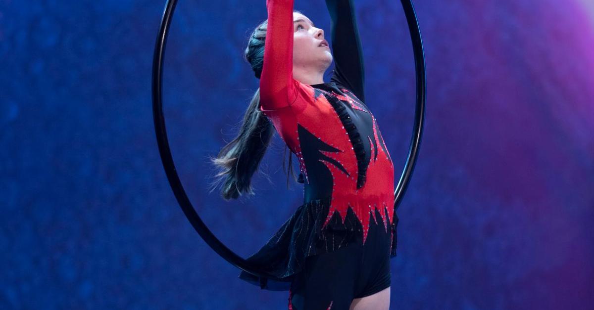 Finja Rolshausen aus Wettenberg bei "Klein gegen Groß"