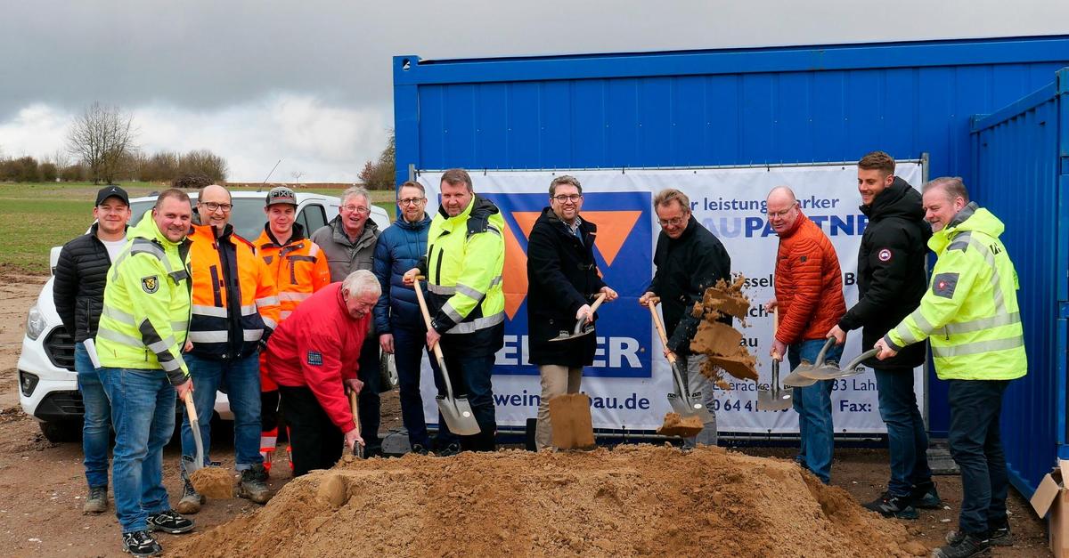 Langgöns: Der erste Spatenstich für Blankweg ist getan