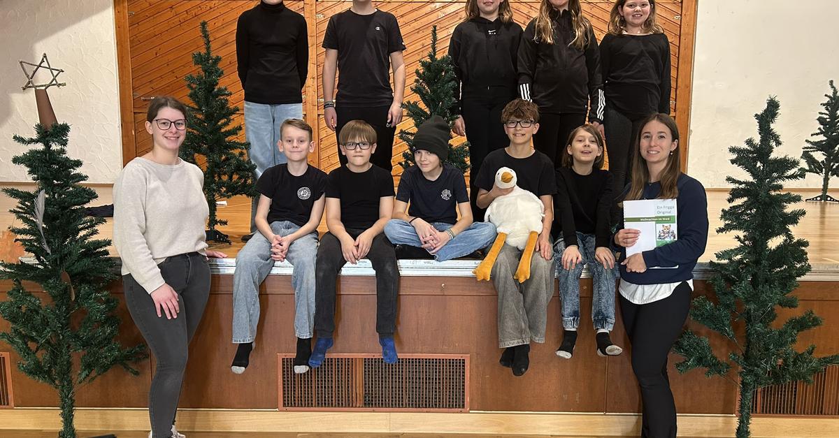 „Weihnachten im Wald“: Theaterclub Frigga begeistert mit neuem Kinderstück
