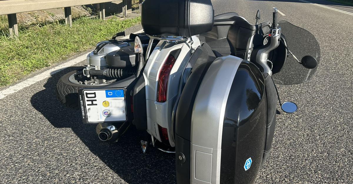 B54 bei Hadamar: Schwer Unfall mit einem Trike