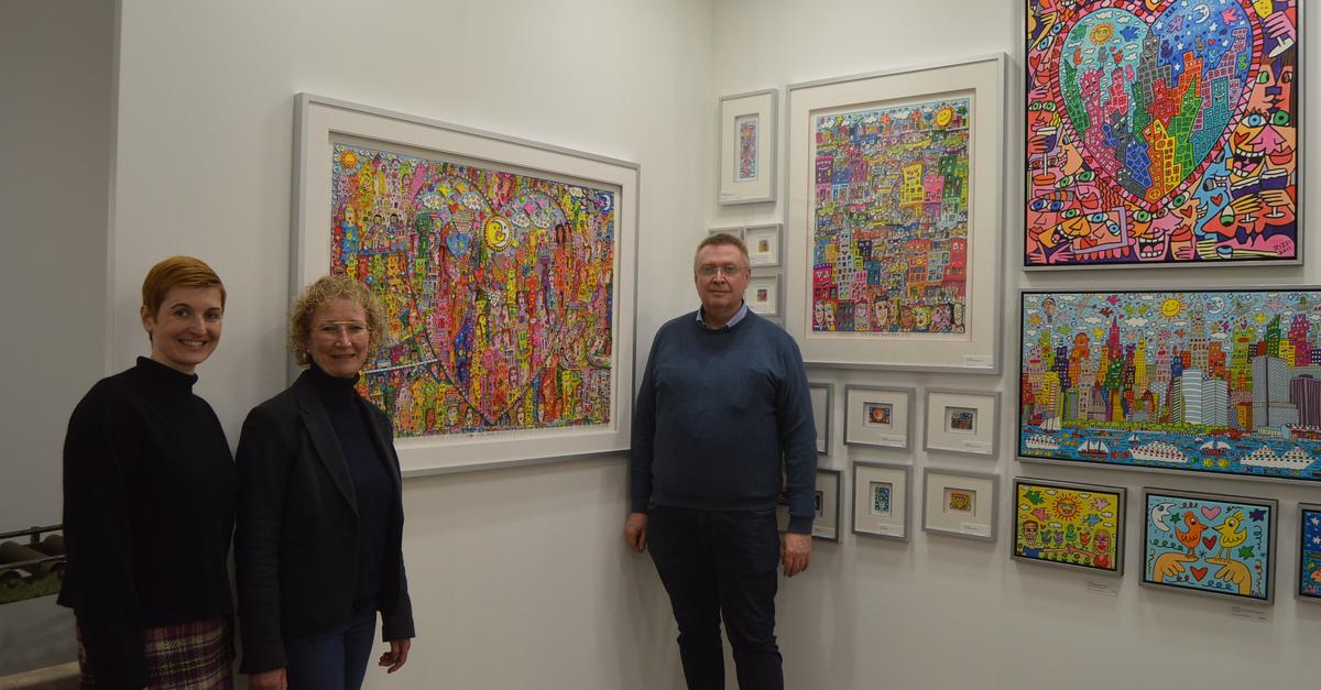 James Rizzi-Ausstellung exklusiv in Weilburg