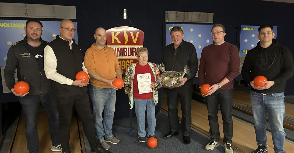 Kegelsportverein Limburg feiert 60 Jahre und ehrt langjährige Mitglieder