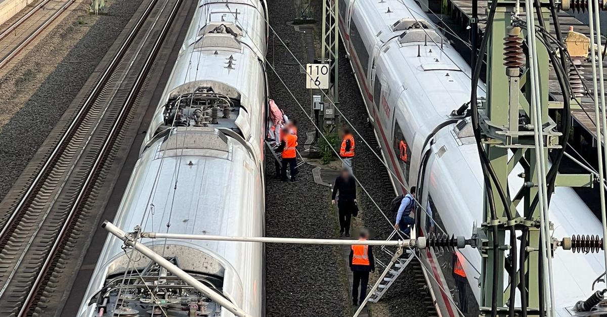 Chaos bei stundenlanger Evakuierung im Limburger ICE-Bahnhof