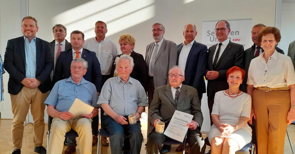 Senioren-Union Weilburg-Mengerskirchen feiert 25 Jahre