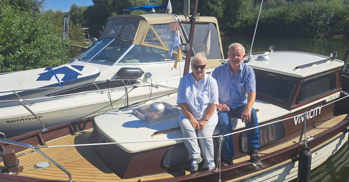 Ein Boot auf der Lahn als zweites Zuhause