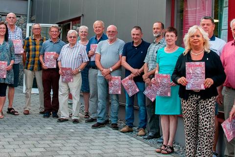 Der Verein Lahn-Marmor-Museum in Villmar ehrt Mitglieder der ersten Stunde