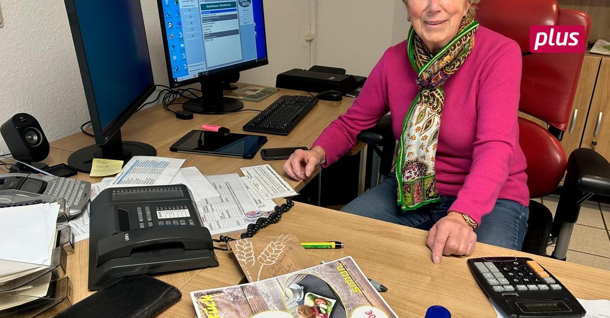 Helga Simon arbeitet seit 70 Jahren