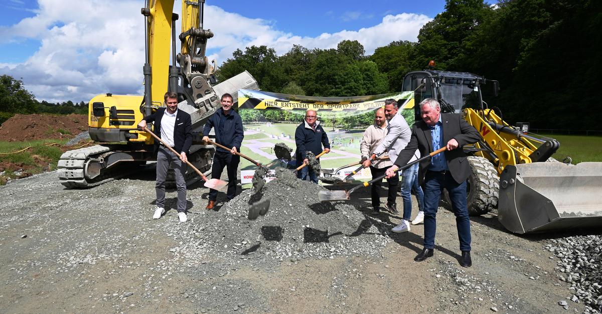 Bau des Weilburger Sportparks Windhof hat begonnen