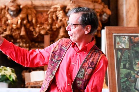 Der böse Wolf in der Weilburger Schlosskirche