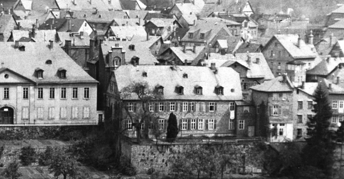 Als das Bergamt Weilburg ein Schuttberg wurde