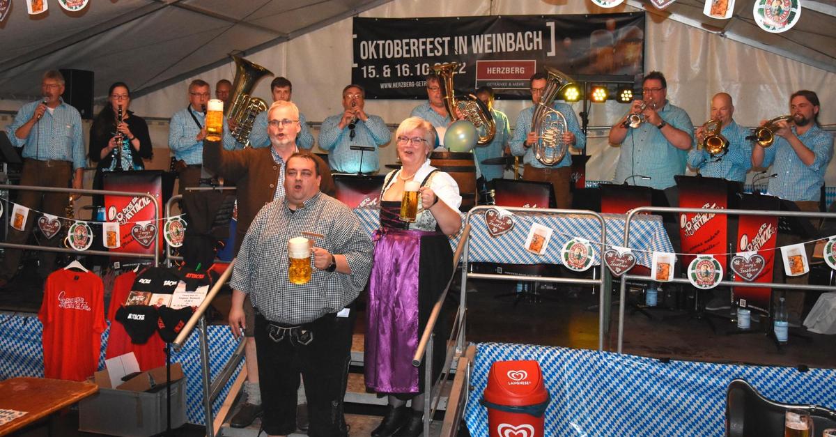 Prima Stimmung beim Oktoberfest in Weinbach | Mittelhessen