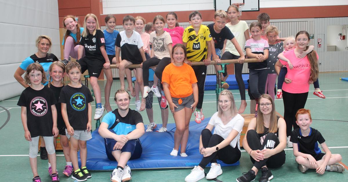Sport- und Spieletag in Wallau bewegt 22 Kinder