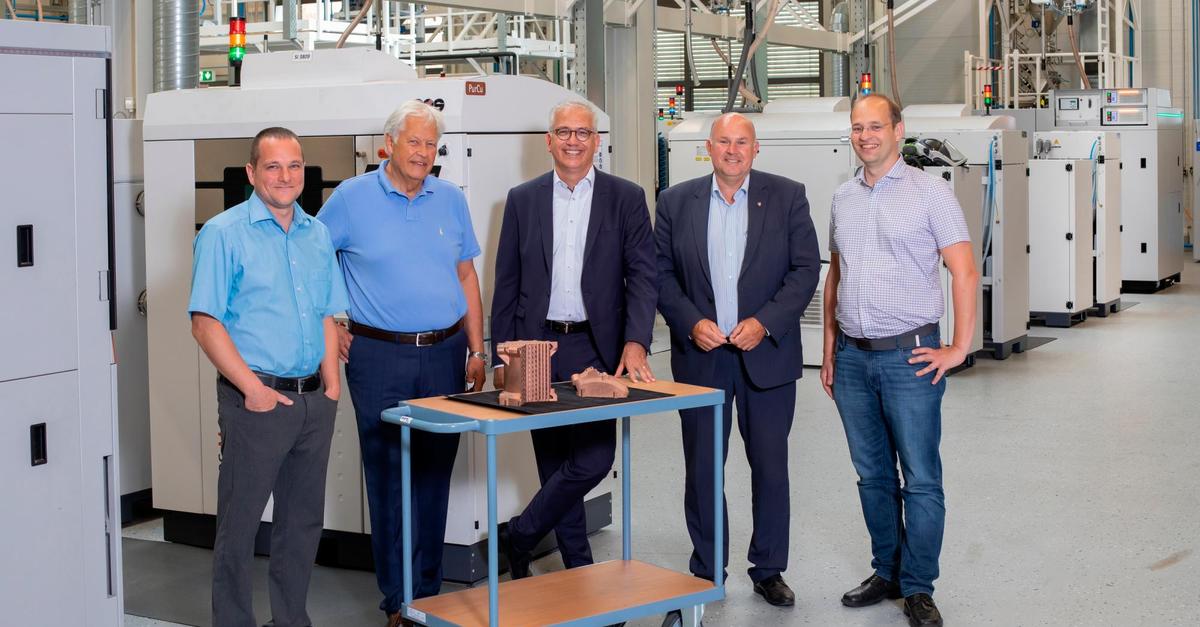 Biedenkopfer sparen mit 3-D-Druck viel Rohstoff ein