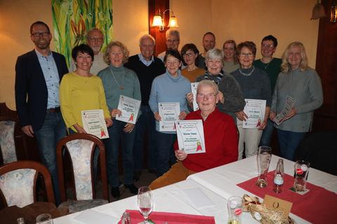 Renate Debus ist seit 70 Jahren im TV Biedenkopf