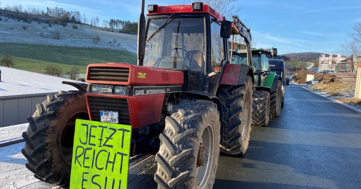 Bauernprotest in Mittelhessen: So liefen die Demos