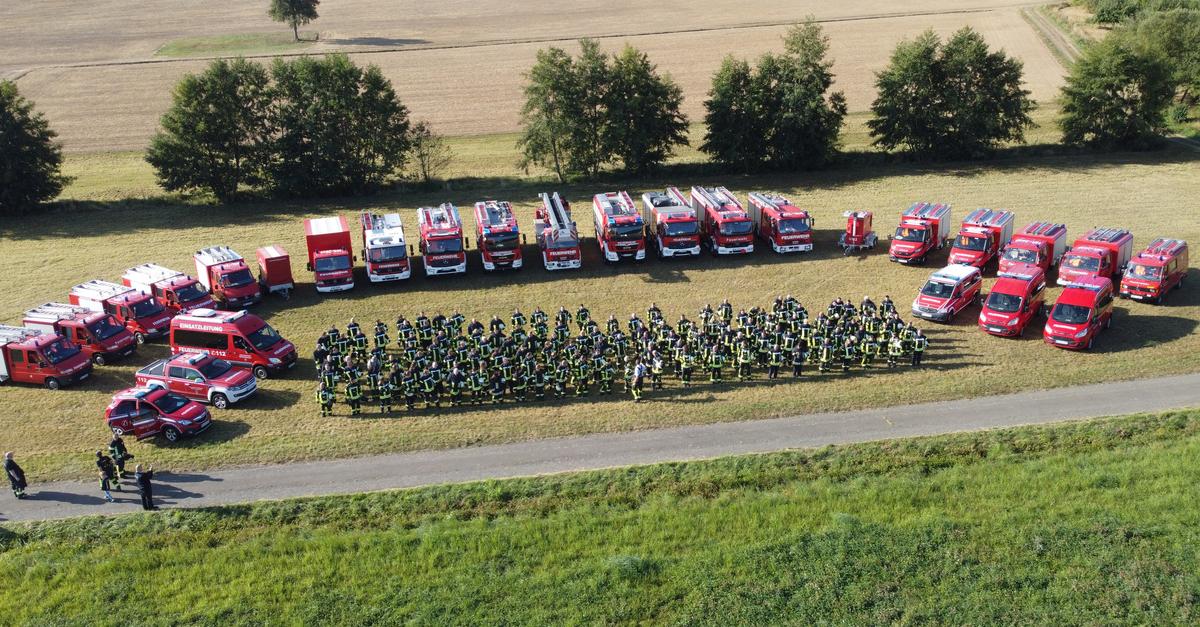 Gladenbacher Feuerwehren feiern 50. Geburtstag