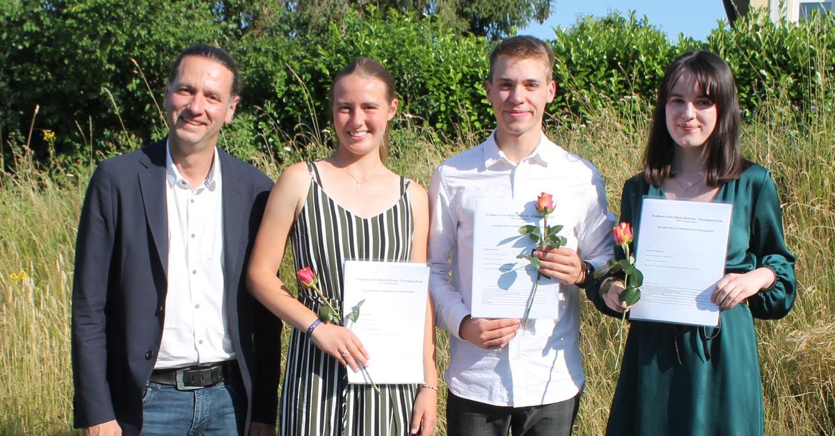 Europaschule ehrt ihre Besten