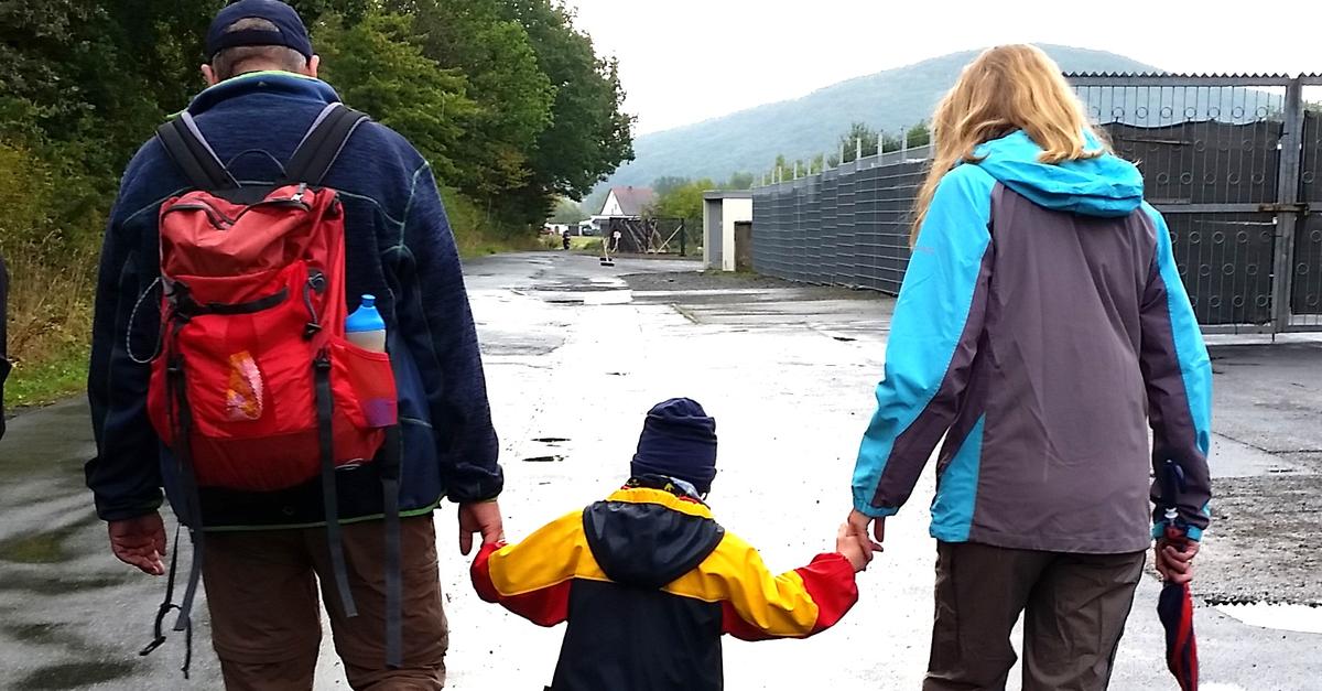 OHGV und Jäger wandern mit Familien