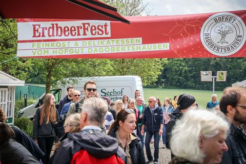 Ein Tag im Zeichen der Erdbeere in Dagobertshausen