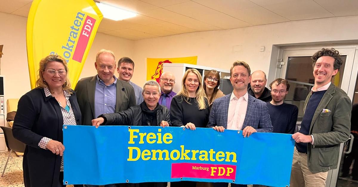 FDP-Kandidaten Ditschler und Selinka fordern Kurswechsel in Marburg
