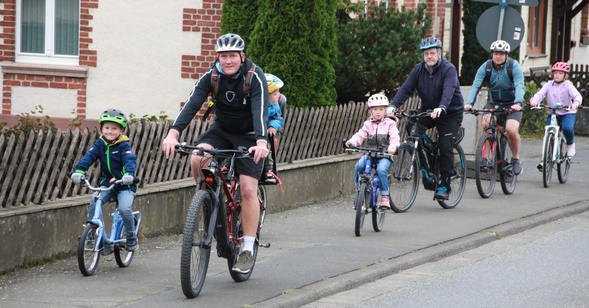 Bei der Hinterland-Tour sind mehr als 1000 Radler am Start