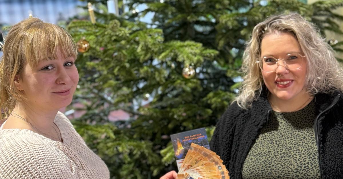 Gewinner Bad Laaspher Adventskalender 2025: Freude über 1.000 Euro