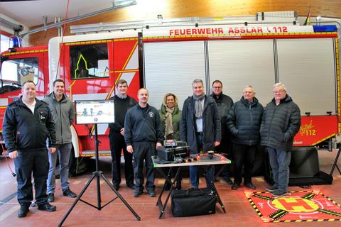 Aßlarer Feuerwehr geht in die Luft