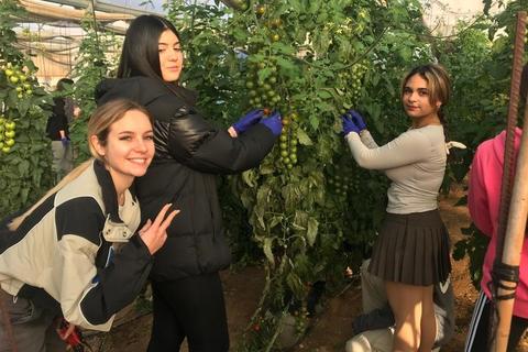 Aßlarer Schüler genießen den warmen spanischen Winter