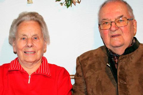 Reinhold und Helga Sons feiern in Aßlar Diamanthochzeit