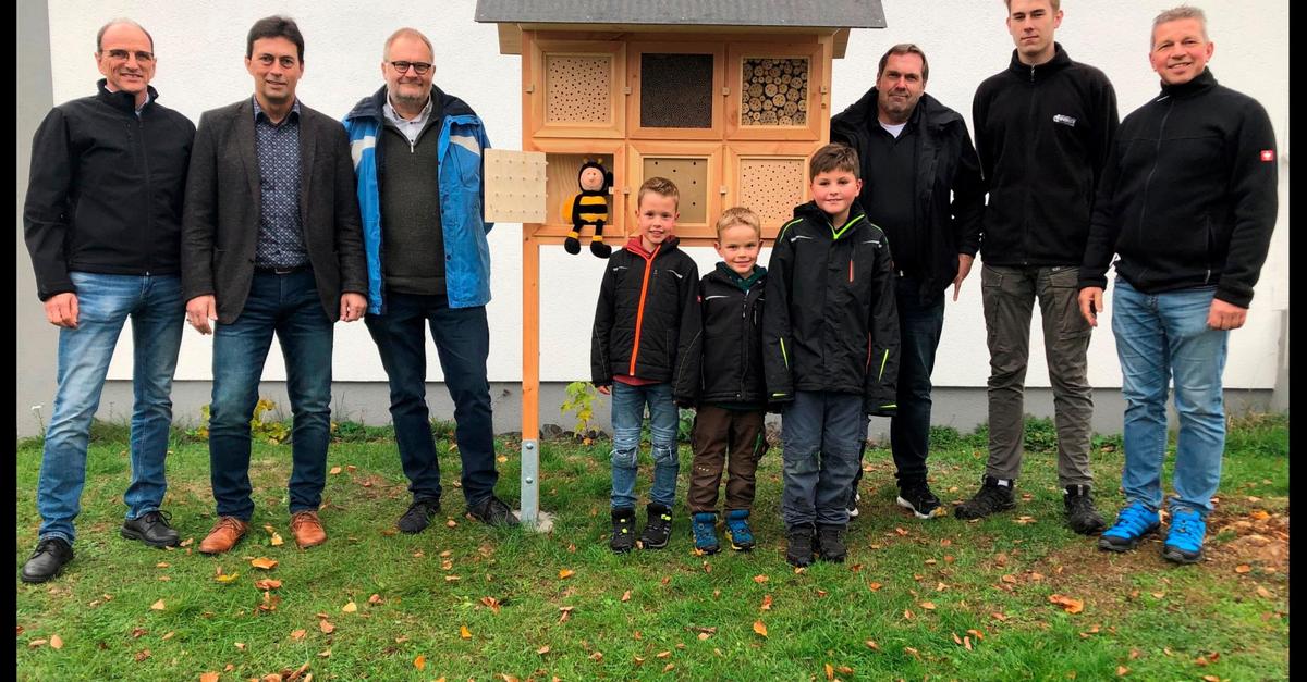 Neuer Insekten-Unterschlupf in Bellersdorf und Bischoffen