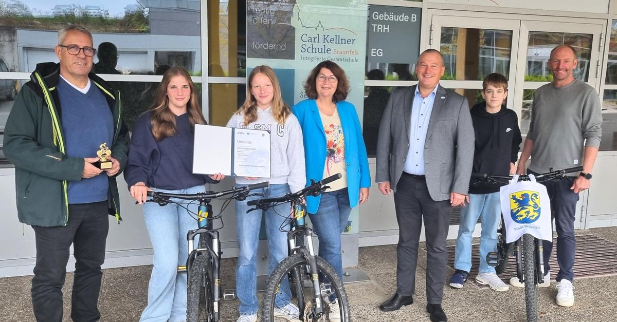 Carl-Kellner-Schule holt Gold beim „Stadtradeln“