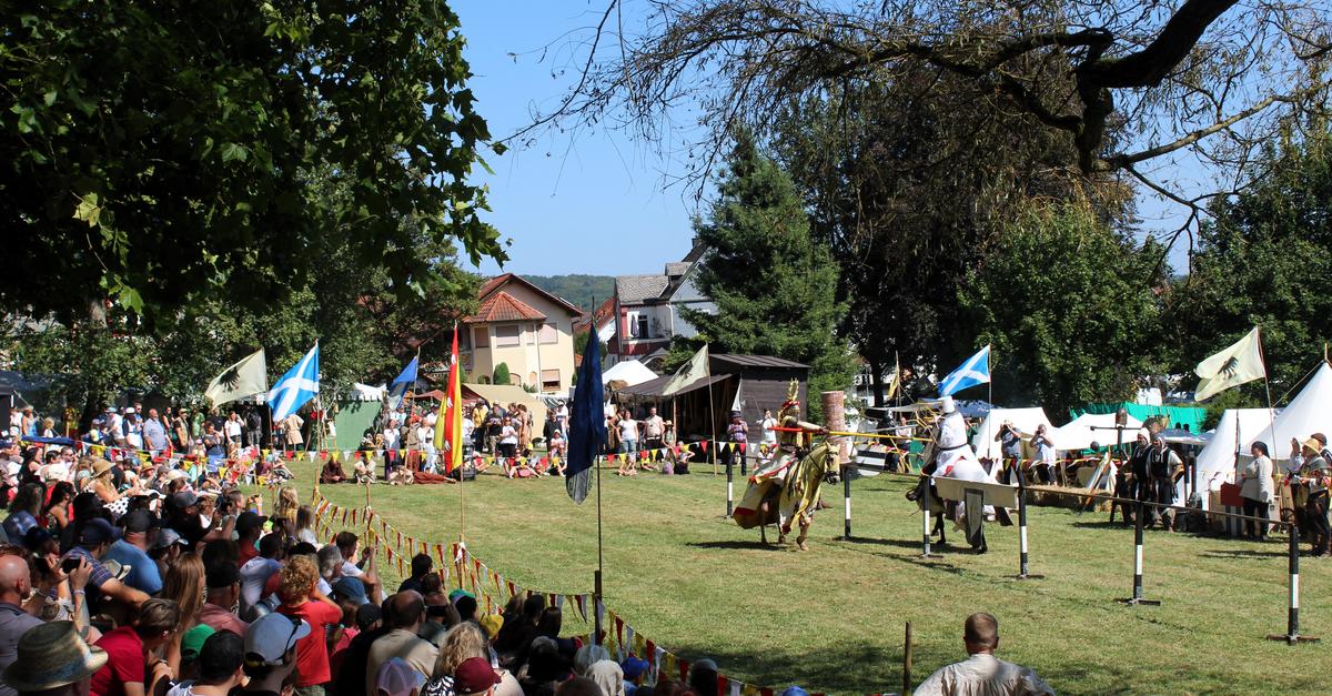 Mitteralterspektakulum in Braunfels: So war der erste Tag