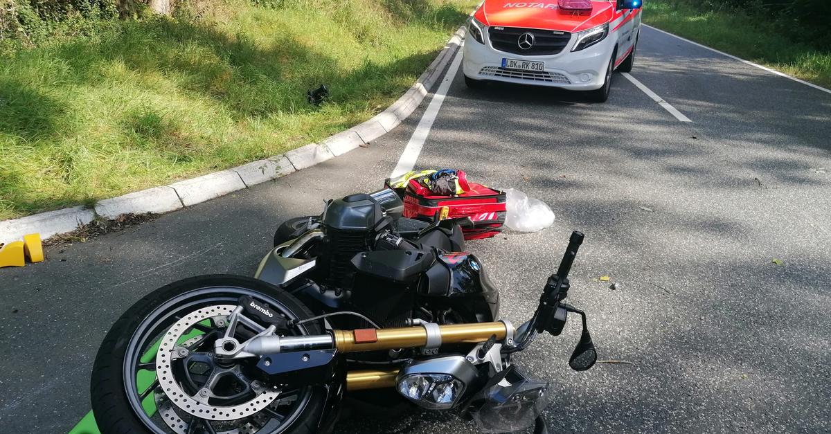 Motorradfahrer krachen bei Breitscheid zusammen