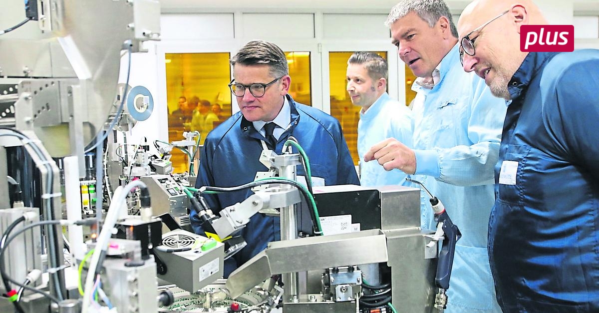 Hightech aus Dillenburg beeindruckt Ministerpräsidenten