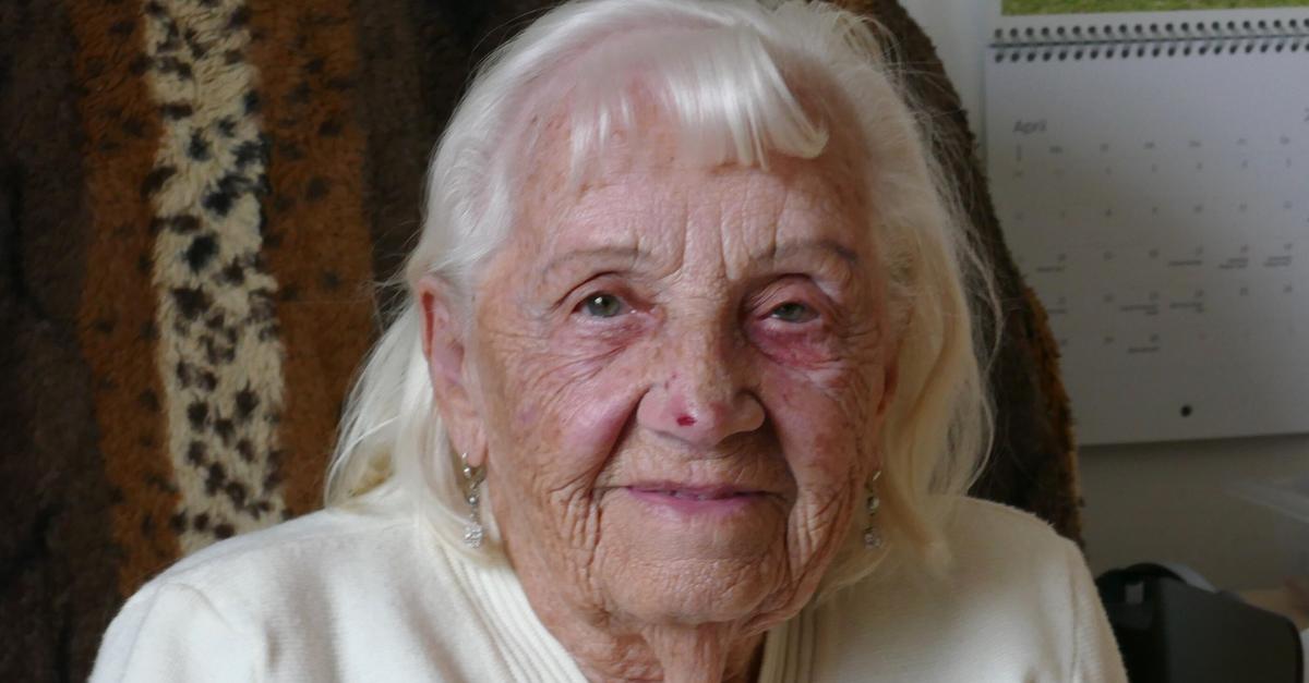 Erika Mäcker feiert ihren 103. Geburtstag