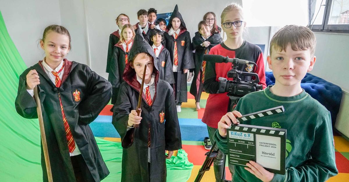 Zauber der Gemeinschaft beim Filmdreh im „KiKuZ“ Dillenburg